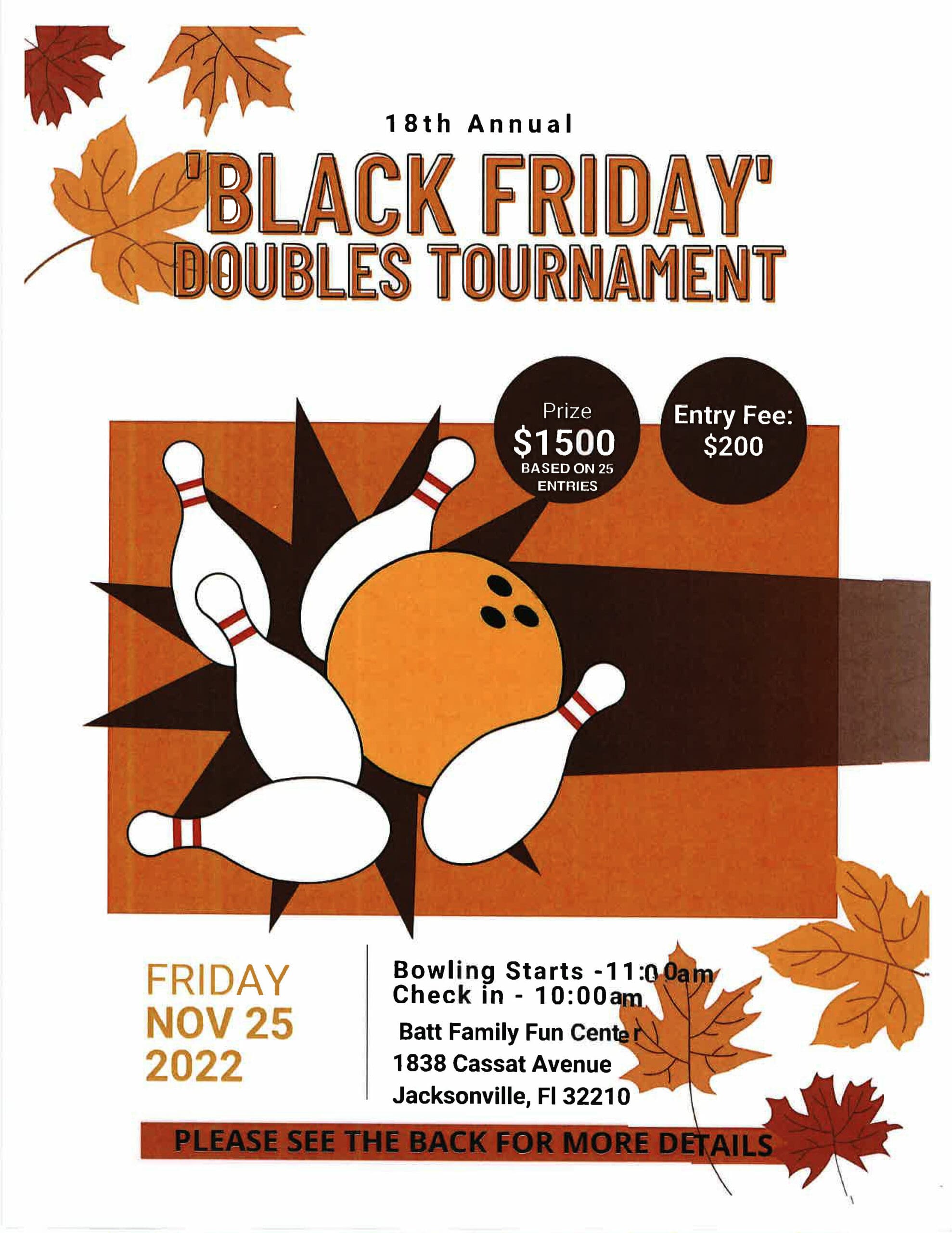 Bowling Tournaments | Batt Family Fun Center | Jacksonville FL